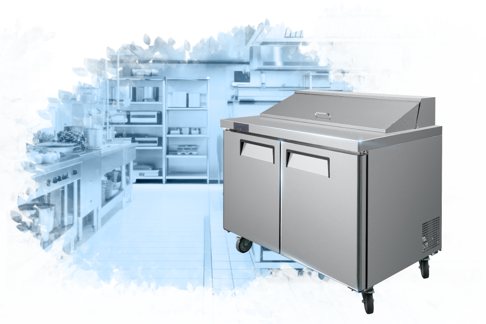 Stainless Steel Sandwich Prep Chiller – Built for Efficiency