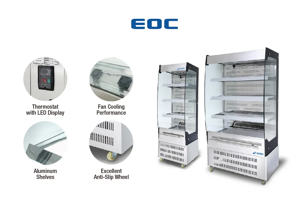Advanced Open Chiller for Bulk Orders | EOC